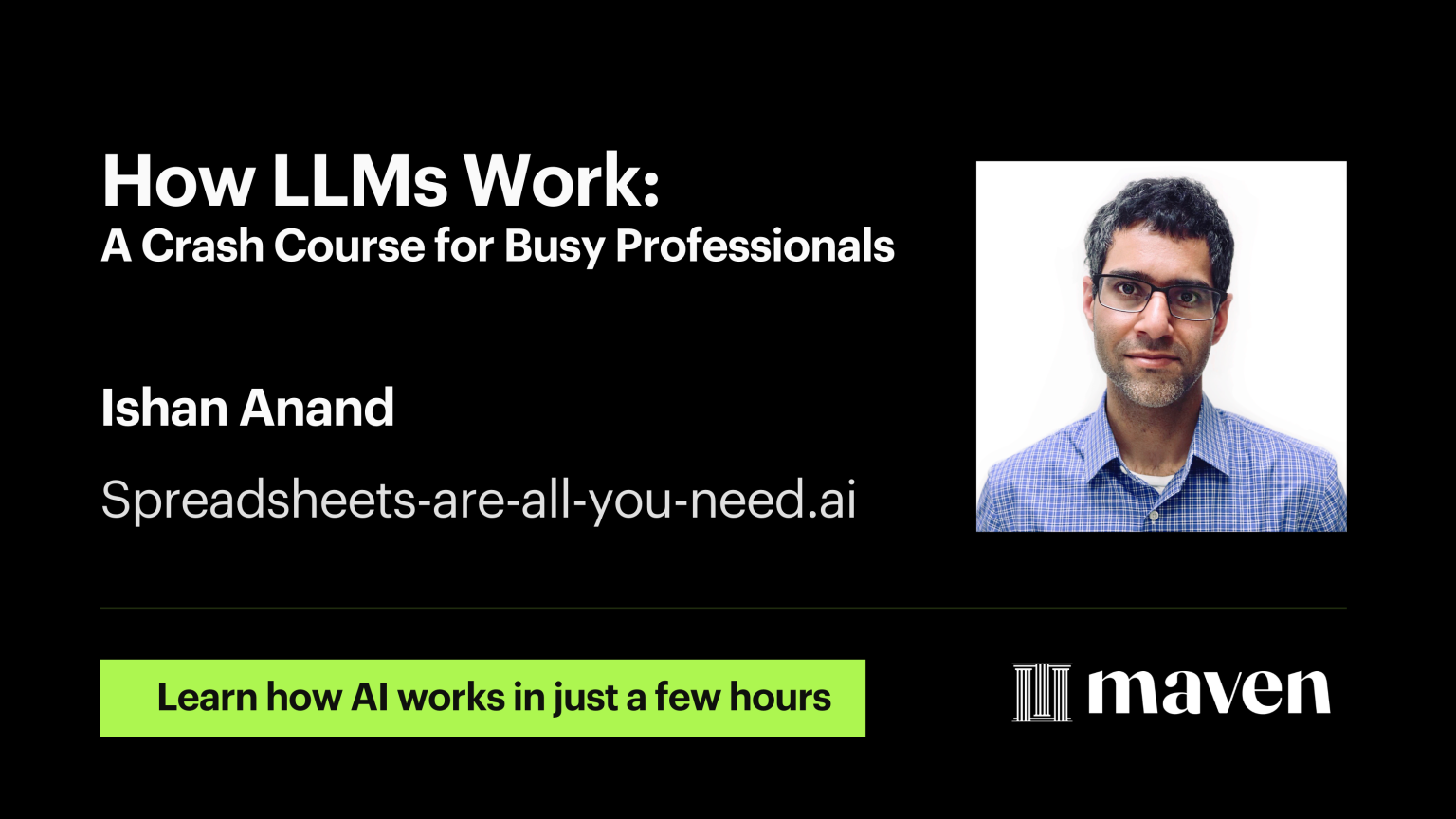 Spreadsheets are all you need.ai – Learn AI topics using familiar tools